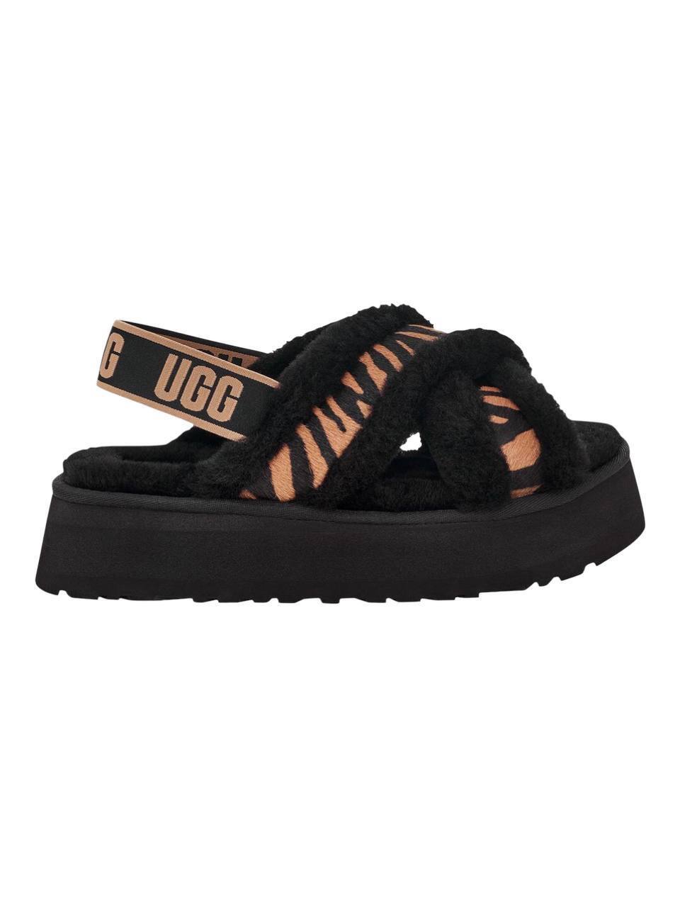 Оригинальные угги UGG W Disco Cross Slide Tiger Print купить за 9990 ...